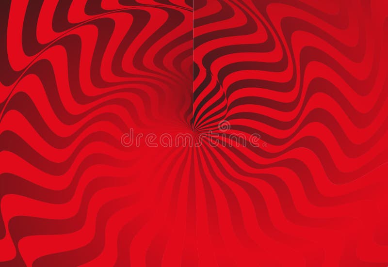 Wonderful Backdrop of Swirling Gentle Red Colorful Stock Illustration ...