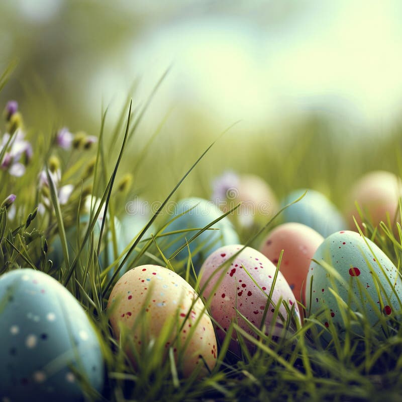 A Wonderful Background for Easter Stock Photo - Image of decoration ...