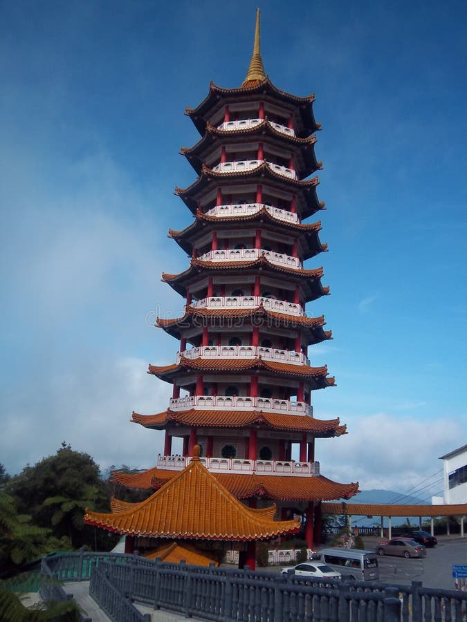 Wonderful chinese tower editorial image. Image of chinese - 103548000