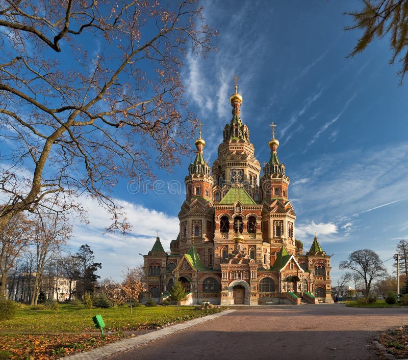 Wonderful church in Russia stock image. Image of cupola - 17275009
