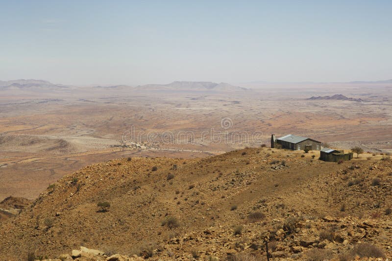 Wonderful Desertic Landscape in Namibia Stock Photo - Image of high ...