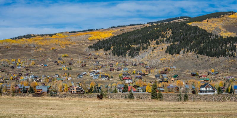 Wonderful Fall Color Crested Butte Colorado Stock Photo - Image of ...