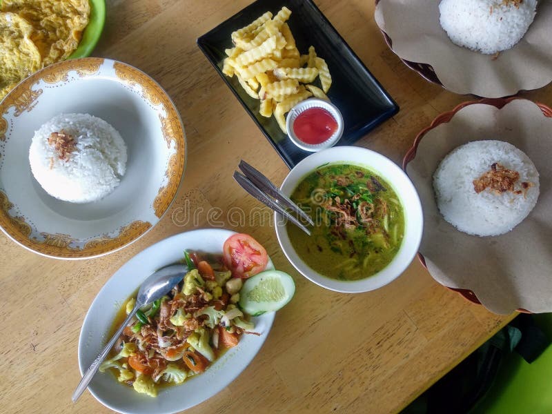 Wonderful Indonesian Delicious Food Stock Photo - Image of delicious ...