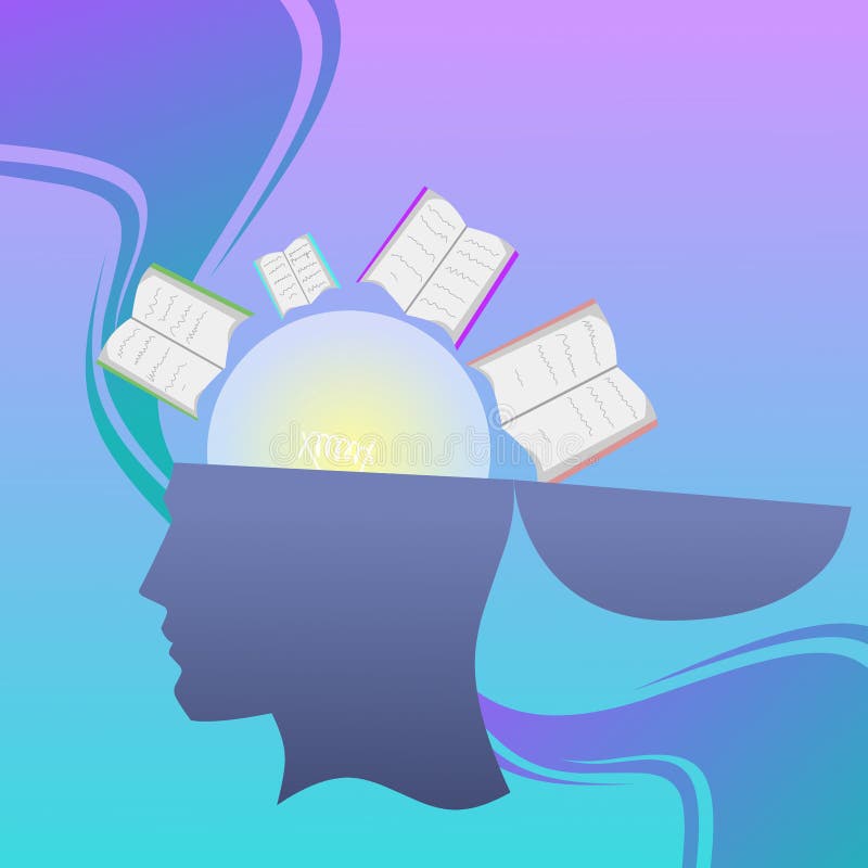 A Wonderful Knowledge and Idea Illustration Stock Illustration ...