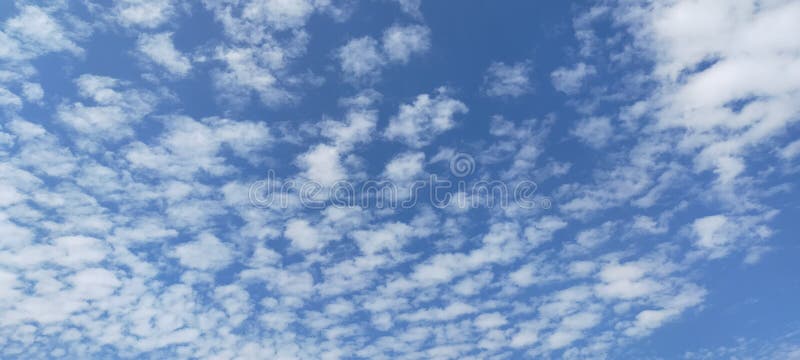 Wonderful Light Blue Sky in the Morning Stock Photo - Image of field ...
