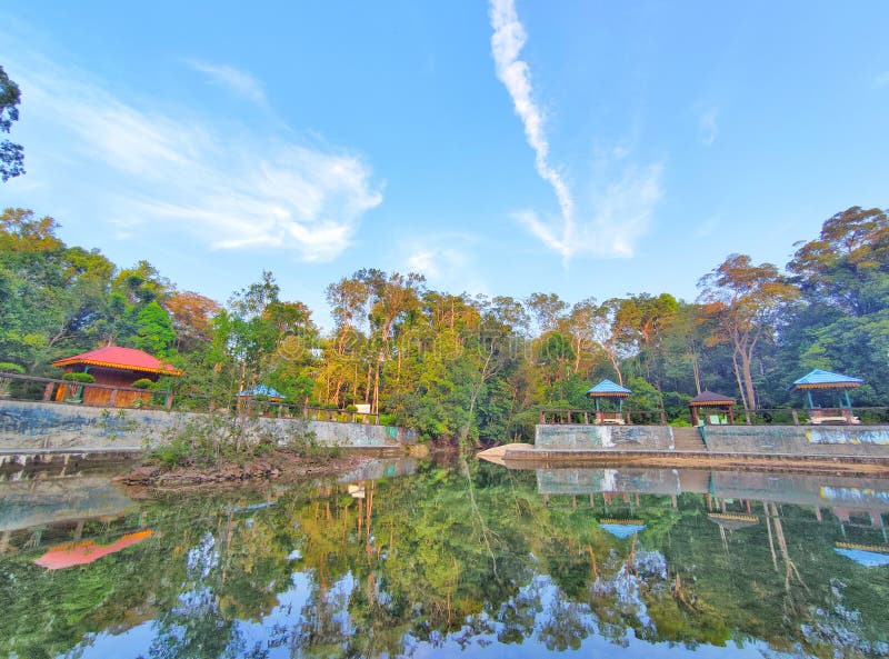 Wonderful of lingga stock image. Image of water, reflection - 233251477