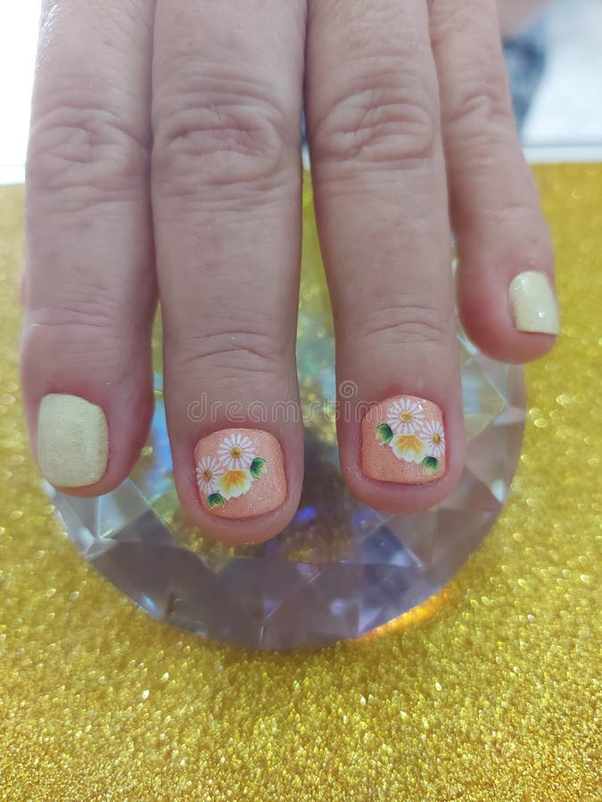 Wonderful Nails! Beautiful and Amazing Stock Image - Image of finger ...