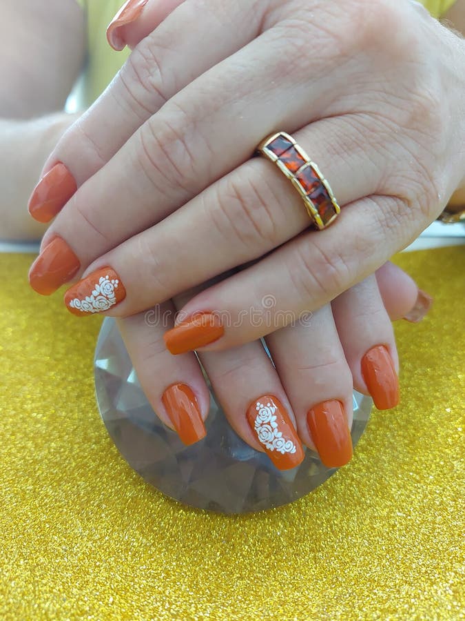 Wonderful Nails! Beautiful and Amazing Stock Image - Image of finger ...