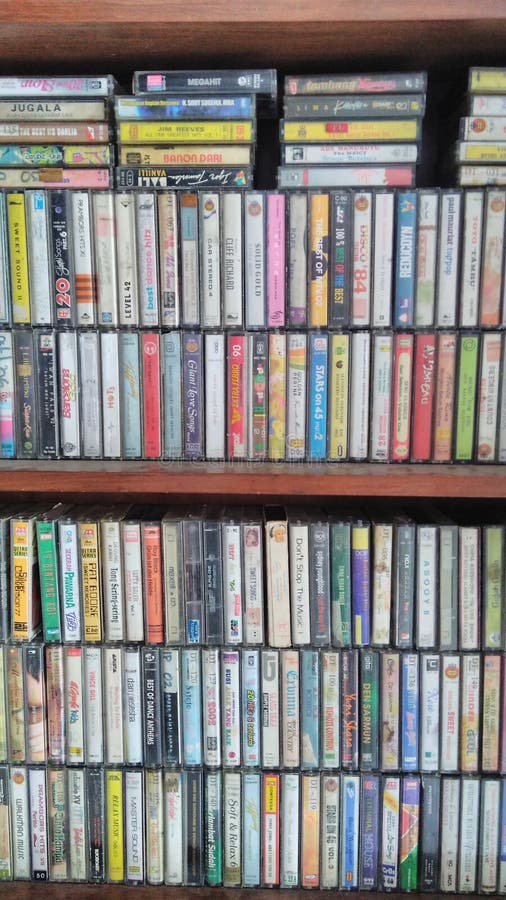 Wonderful Retro Cassettes Collection Editorial Image - Image of ...