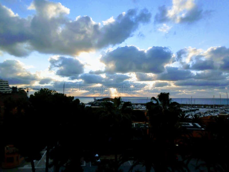 Wonderful Sea Forest Sun Cristal Stock Image - Image of cristal ...