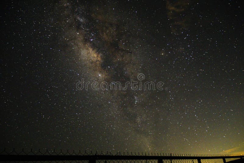 Wonderful sky at night stock photo. Image of beautiful - 122863702