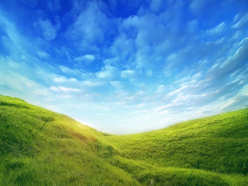 Beautiful Clean Landscape stock photo. Image of horizon - 9234194