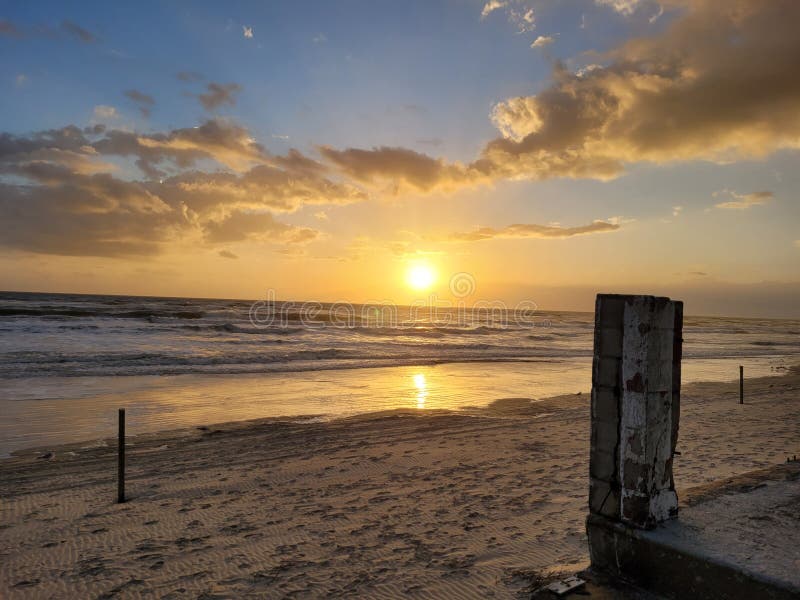 A Wonderful View of the Atlantic Ocean. Stock Image - Image of coast ...