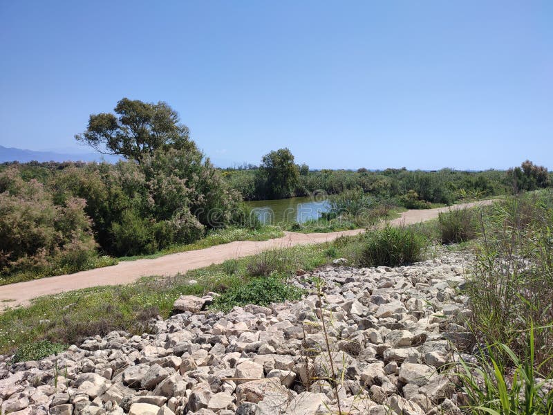 Wonderful View of the River Stock Photo - Image of ruins, trail: 247344180