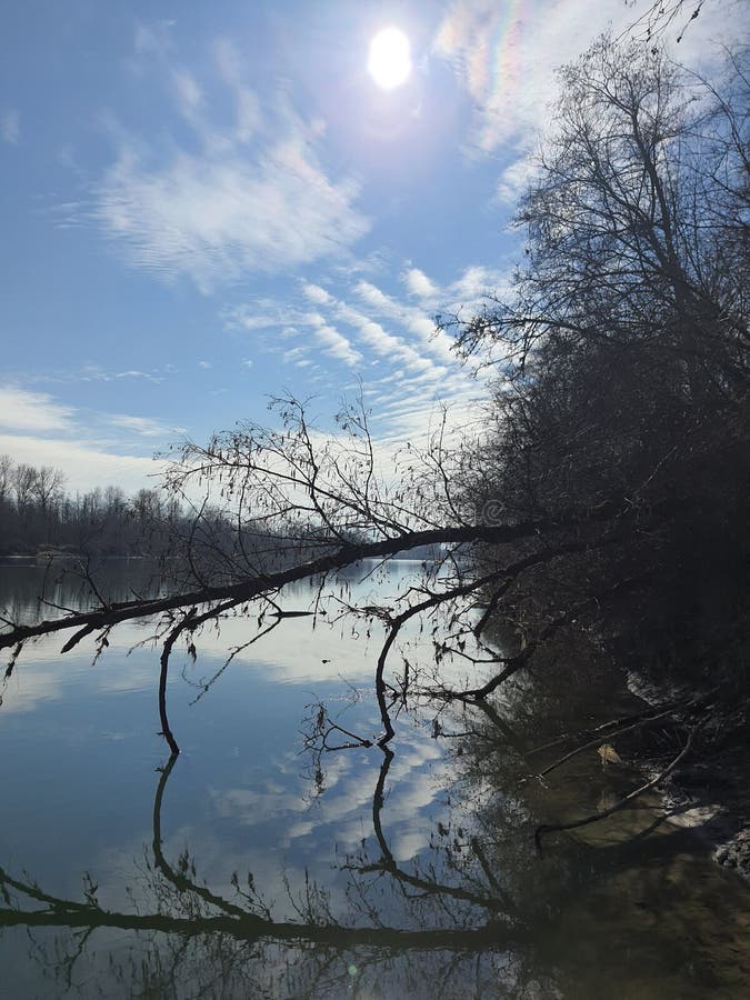 Wonderful View from the Riverside Stock Image - Image of peaceful ...