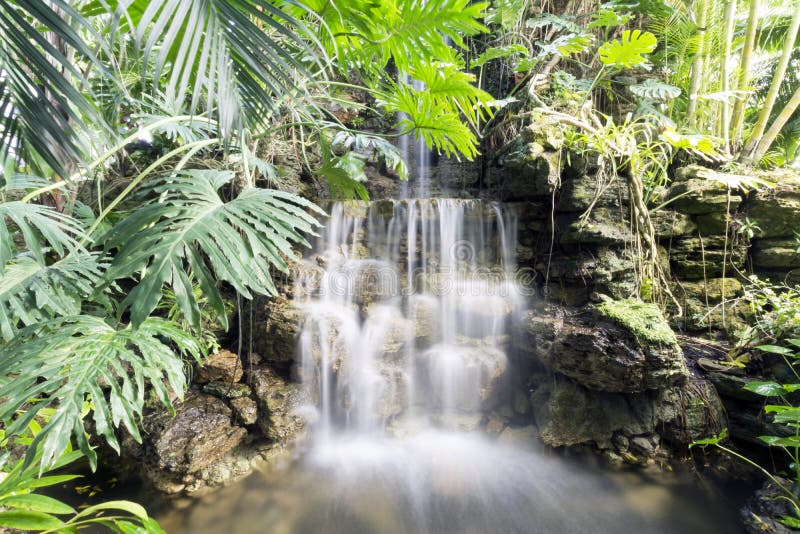 Wonderful waterfall stock photo. Image of beautiful, nature - 66672694