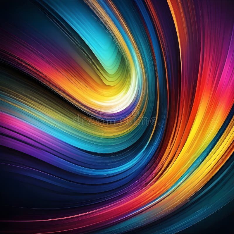 Wildly Vibrant, Lively, Abstract Background Made of Wall Paper Stock ...