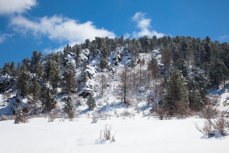 Ruidoso, New Mexico Skyline Stock Photo - Image of winter, apache: 467518