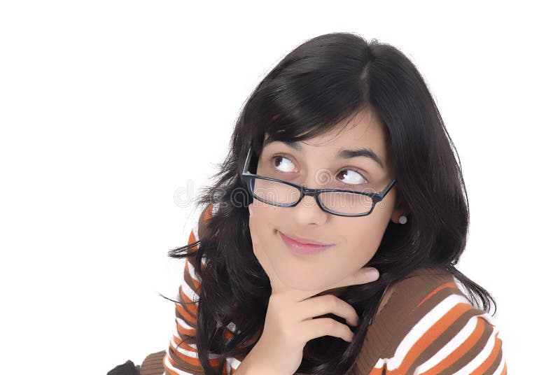 Wondering stock photo. Image of portrait, good, smart - 2581480