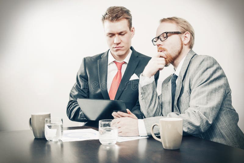 Wondering stock photo. Image of digital, pointing, project - 41118320