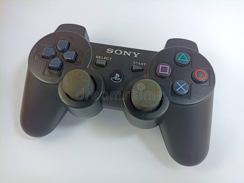 Front View of DualShock 3 Gamepad Wireless Controller for PlayStation 3 ...