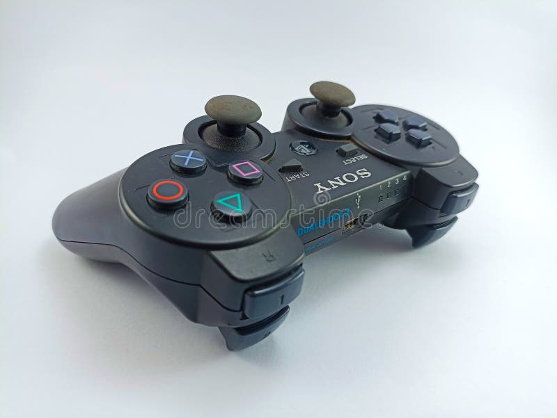 Front View of DualShock 3 Gamepad Wireless Controller for PlayStation 3 ...