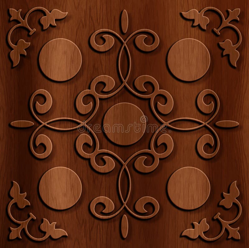Wood Abstract Background stock illustration. Illustration of panel ...