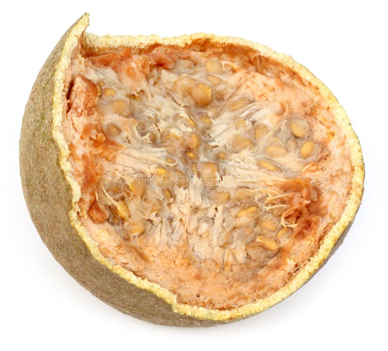 Wood apple or Kod bel stock image. Image of shell, fruit - 31169623