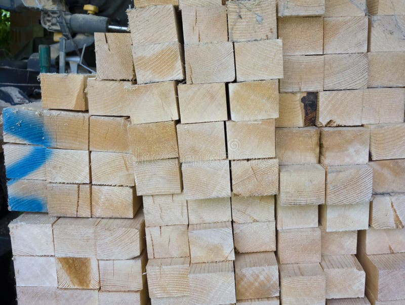 Wood As Thermal Insulation Material Stock Image - Image of climate ...