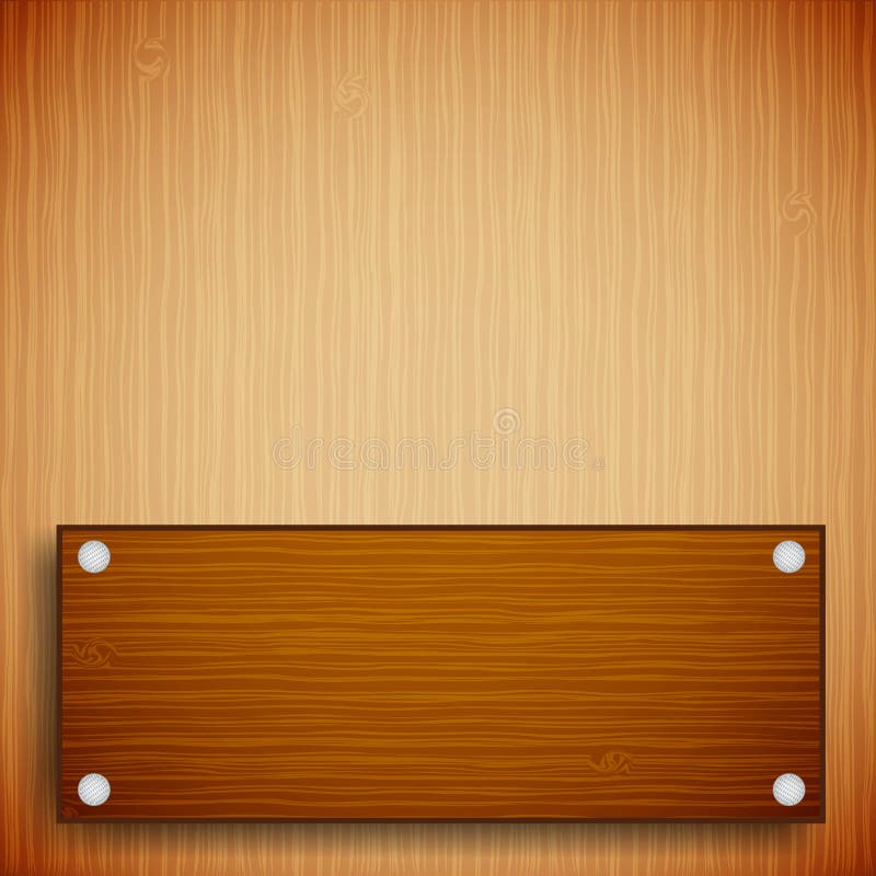 Wood notice board stock illustration. Illustration of antiquities - 3065290