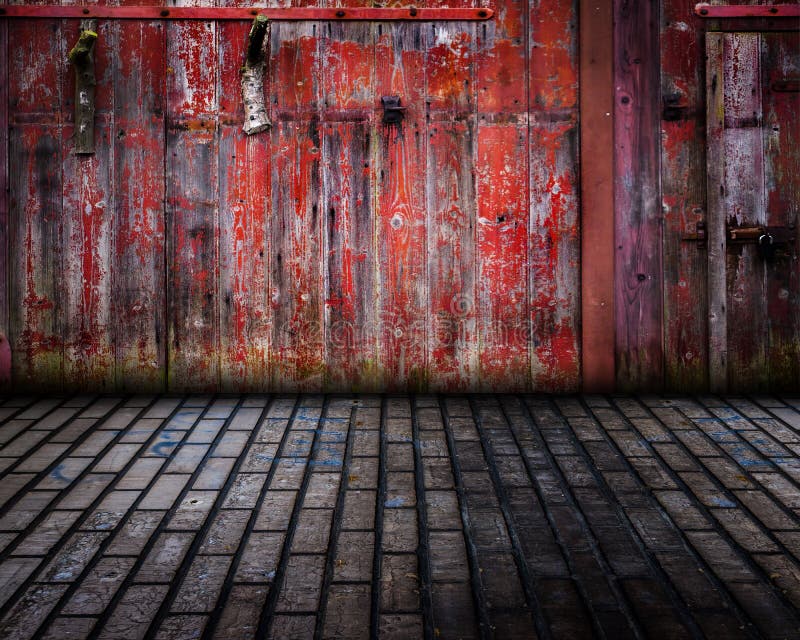 Wood Background Interior Stage Stock Photo - Image of holes, decoration ...