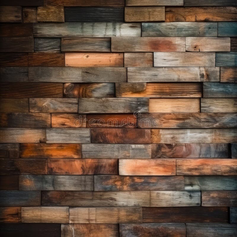 Wood Background. Modern Wooden Facing Background. Dark Wooden Banner ...