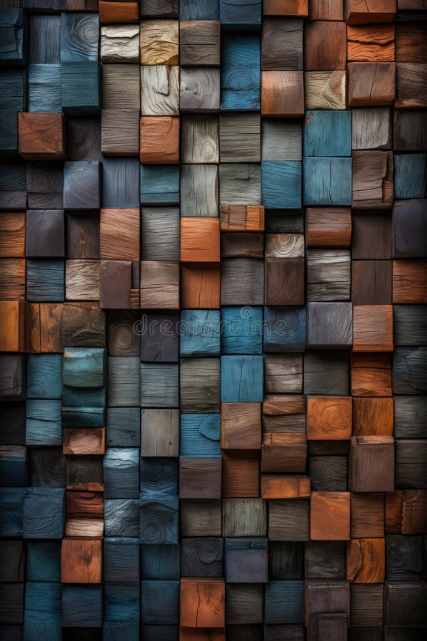 Wood Background. Modern Wooden Facing Background. Dark Wooden Banner ...