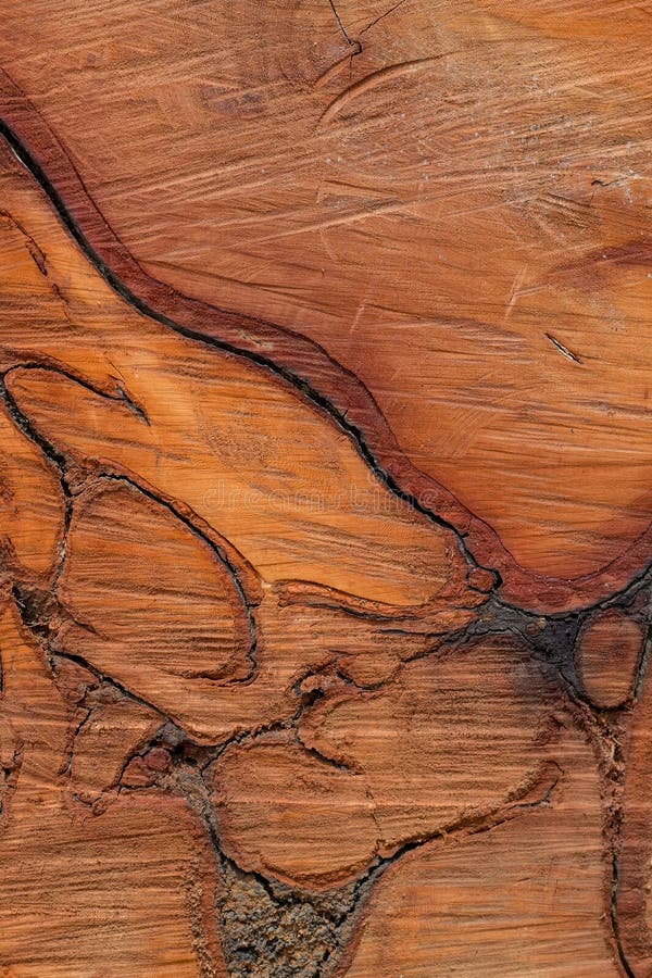 Wood Background Texture, Inner Contour of Wood Stock Image - Image of ...