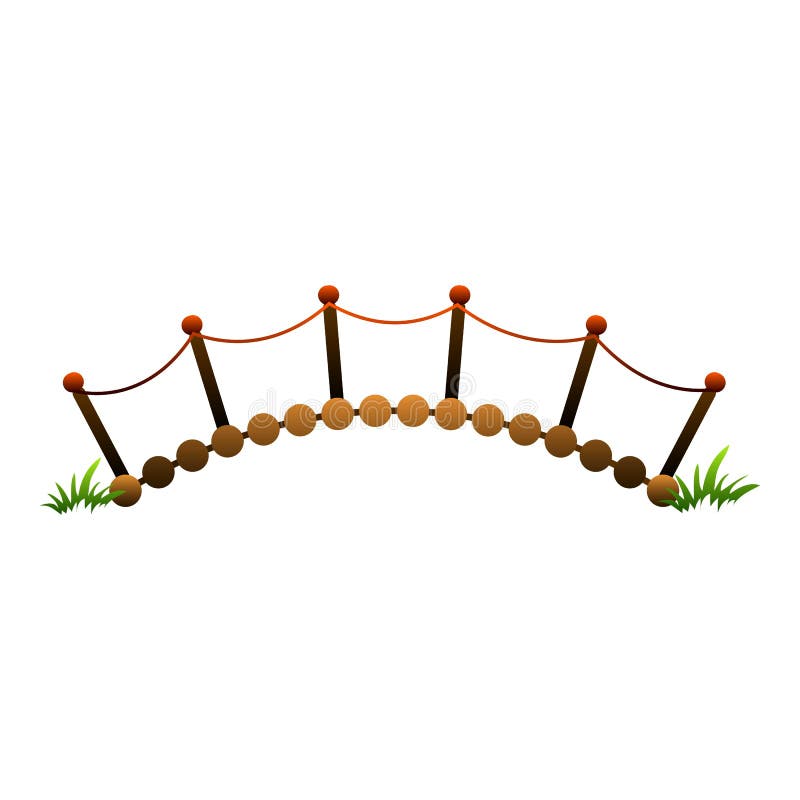 Cartoon Rope Bridge Stock Illustrations – 309 Cartoon Rope Bridge Stock ...