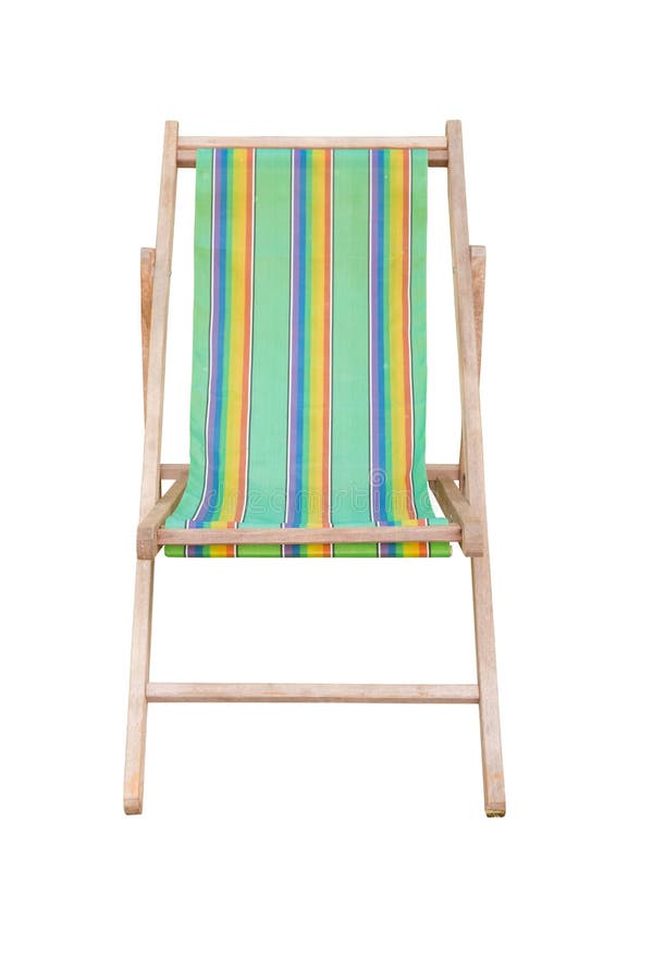 Wood Beach Chairs Various Colors Stock Photos - Free & Royalty-Free ...