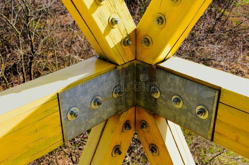 Bolted Steel Connection Plate Stock Photos - Free & Royalty-Free Stock ...