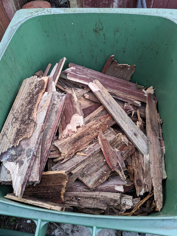 Wood in a bin stock photo. Image of kindling, fire, burner - 179617842