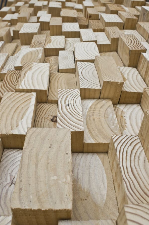 Wood blocks stock image. Image of architecture, timber - 16562173