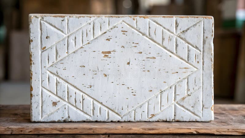 Wood Board White Old Style Abstract White Abstract Design on Old Wood ...
