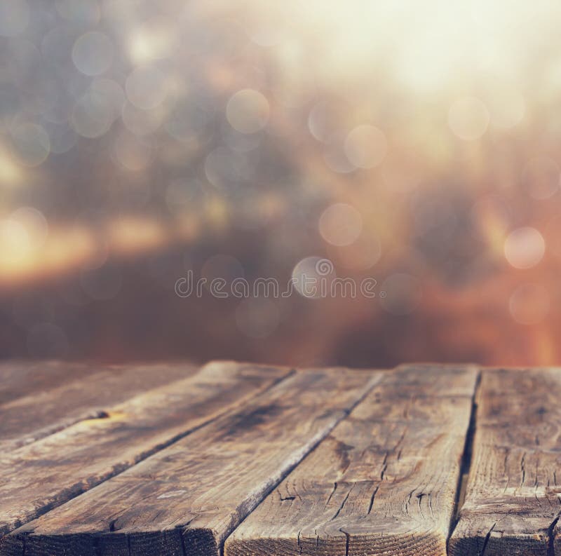Wood Boards and Nature Backgrounds of Summer Light among Trees Stock ...