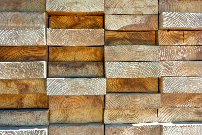Wood Boards Stacked Highly Tightly Stock Image - Image of stacked, tree ...