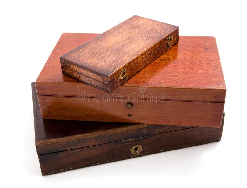 Wood Box Isolated stock image. Image of packing, white - 5922907