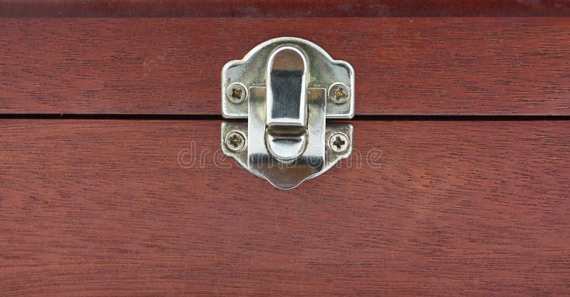 Wood box lock stock photo. Image of closed, abstract - 19916098