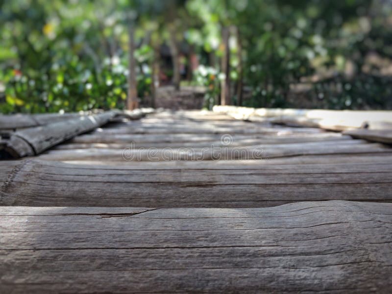 Wood Bridge Blackground Texture Stock Image - Image of people, spring ...