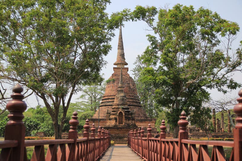 Wood bridge stock image. Image of traditional, wood, buddhist - 53061231