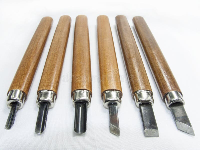 WOOD CARVING TOOLS stock photo. Image of craftsman, knife - 38109520