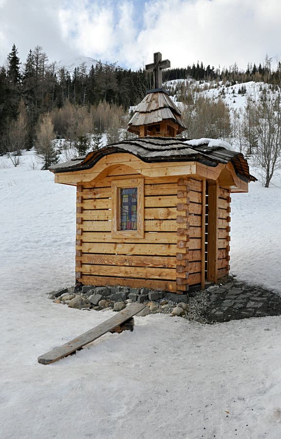 Wood chapel stock image. Image of outdoor, america, outside - 8641905