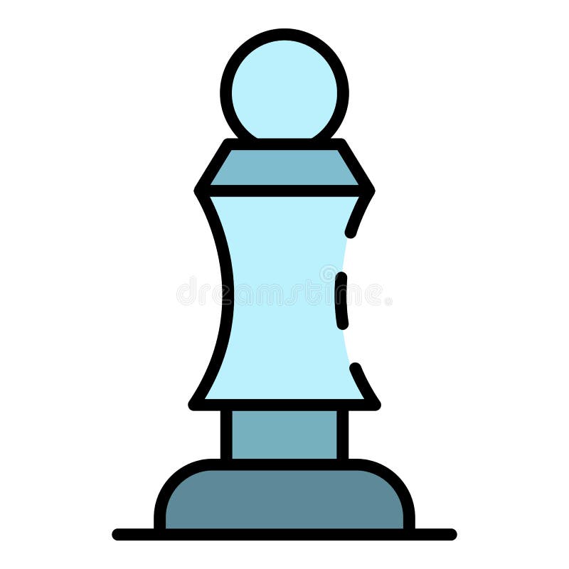 Chess Pawn Element Icon Color Outline Vector Stock Vector ... Chess Pawn Element Icon Color Outline Vector Stock Vector ...
