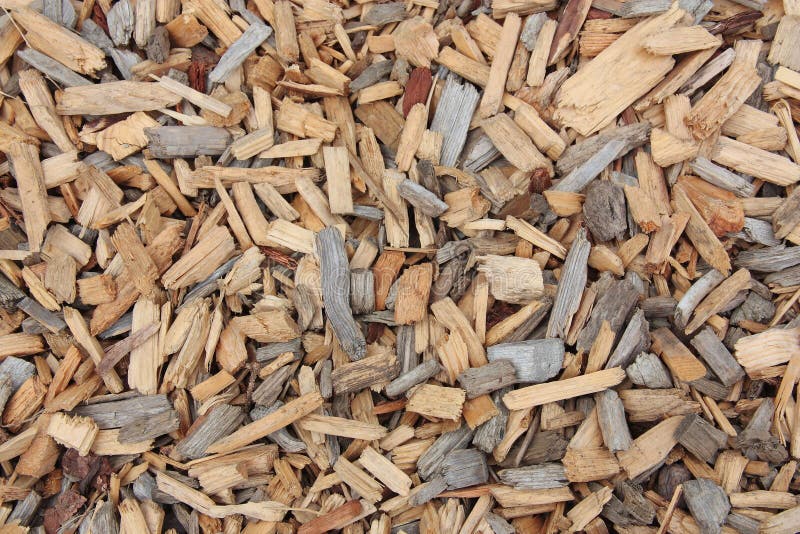 Wood Chips stock photo. Image of forest, closeup, texture - 58460998